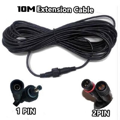 Solar Light Extension Cord 10m Waterproof Power Cord Solar Light ...