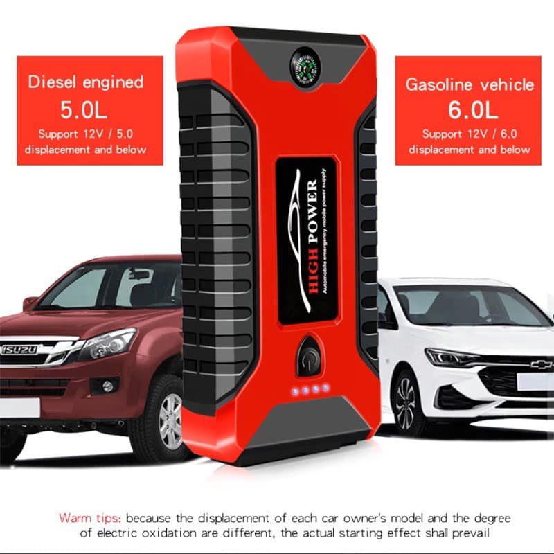 Powerbank Kereta Jumper Kereta Starter Booster Portable USB Charger Car ...