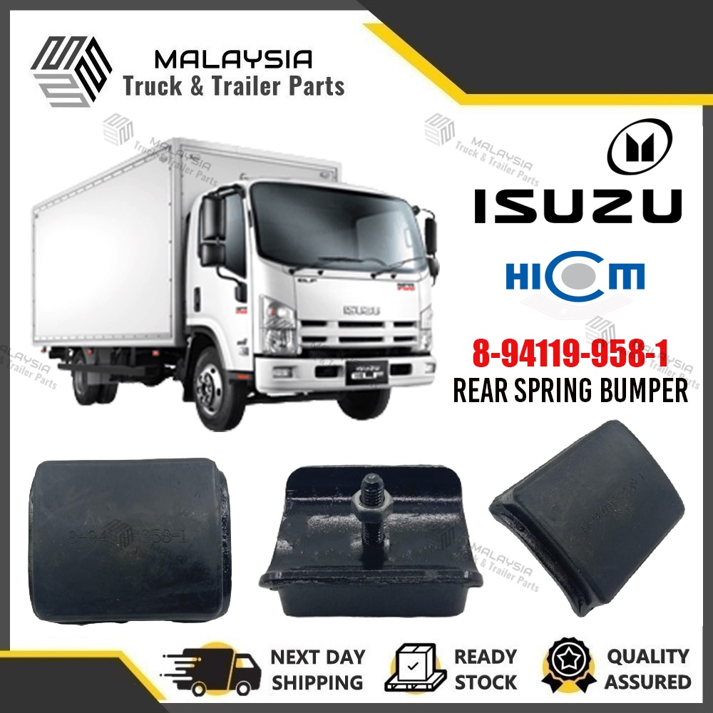 ISUZU NHR NKR NPR PRO HICOM 2.8 4.3 REAR SPRING BUMPER MOUNTING PELAPIK ...