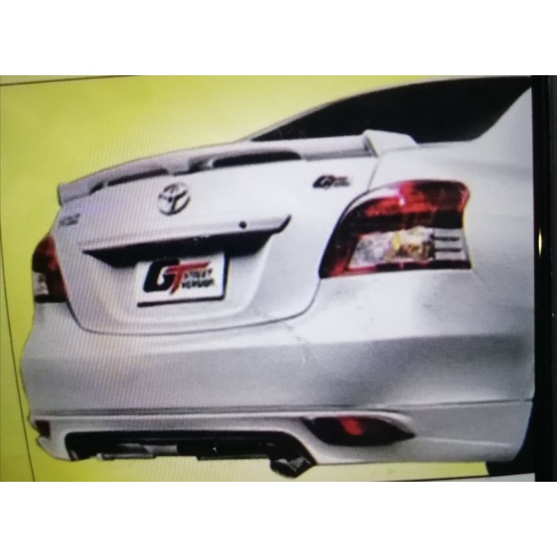 Toyota Vios 2007-2011 GTS Rear Skirt (PPu Material) | Shopee Malaysia