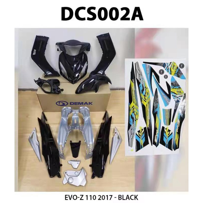 DEMAK EVO Z 110 COVERSET / COLOR PART SET !!!!!!!!!READY STOCK!!!!!!!!! | Shopee Malaysia