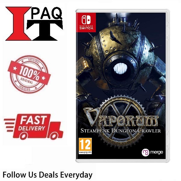 Nintendo Switch Vaporum Steampunk Dungeon Crawler (English/Chinese ...