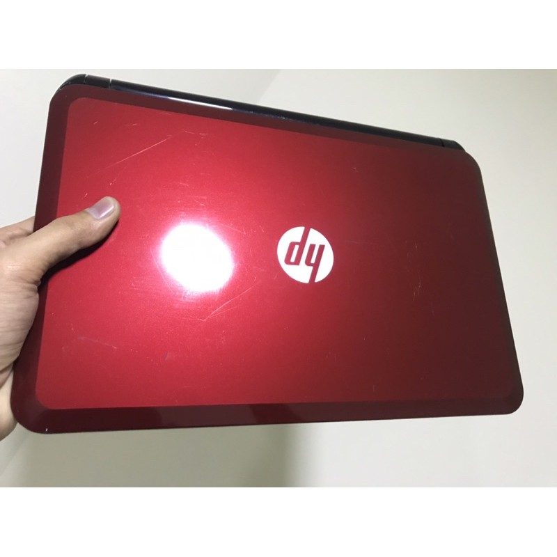 Hp red like new slim with 500gb hdd microsoft office | Shopee Malaysia