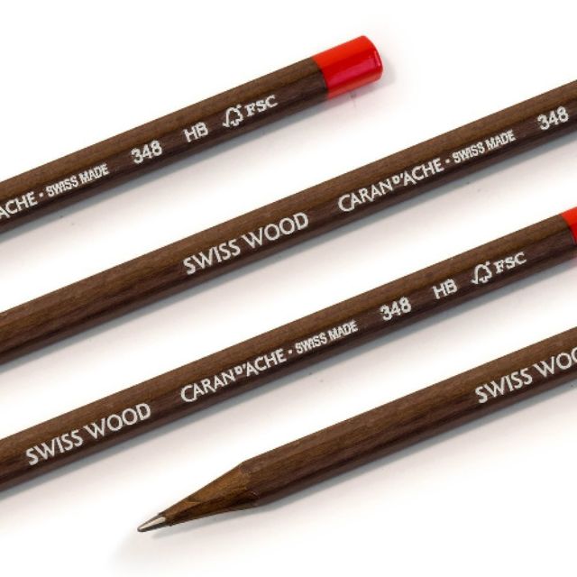 Banqiao Cool Sister Art swiss Caran d'ache wood Log Pencil HB With ...