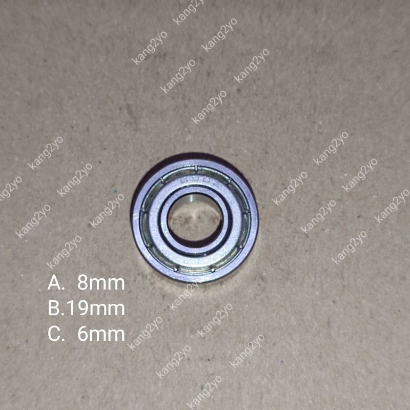 Galas berkelajuan tinggi BEARING 高速轴承 696Z 696ZZ 697Z 698Z 698ZZ (1pcs ...