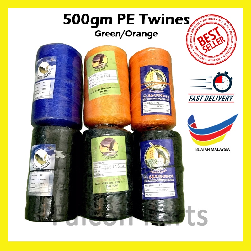 500gm PE Twine (Tali Pukat Ikan, Jaring Ikan) | Shopee Malaysia