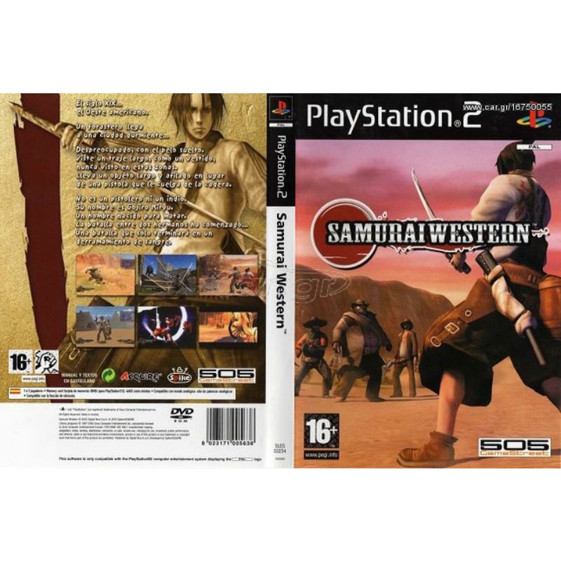 PS2 CD DVD GAMES (Samurai Western) | Shopee Malaysia