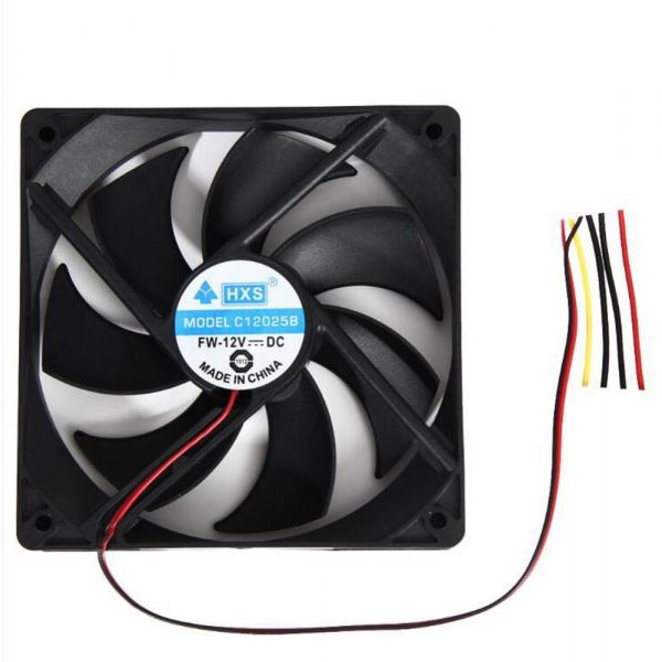 12cm CPU Casing Fan 4-pin Molex connector | Shopee Malaysia