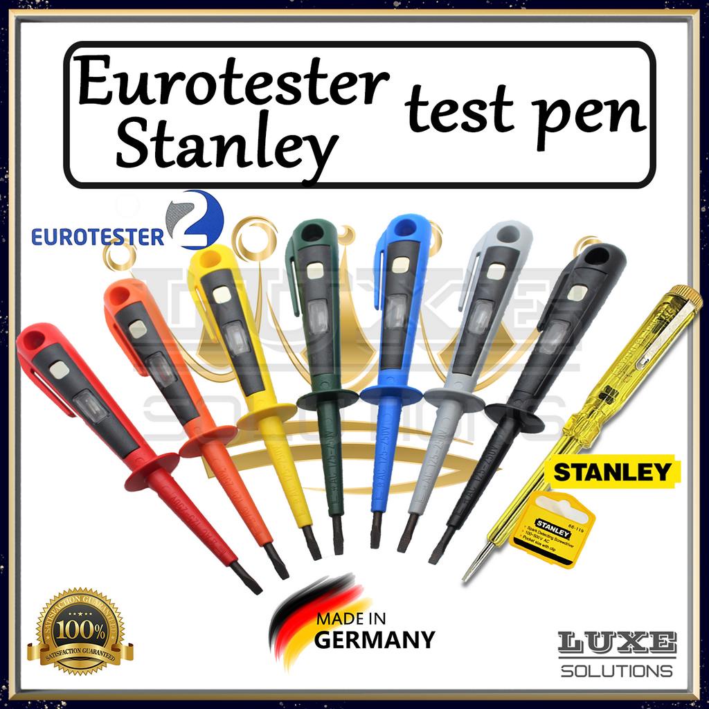 [BRANDED] EUROTESTER 2 / Stanley Test Pen Premium Quality CE Certified ...