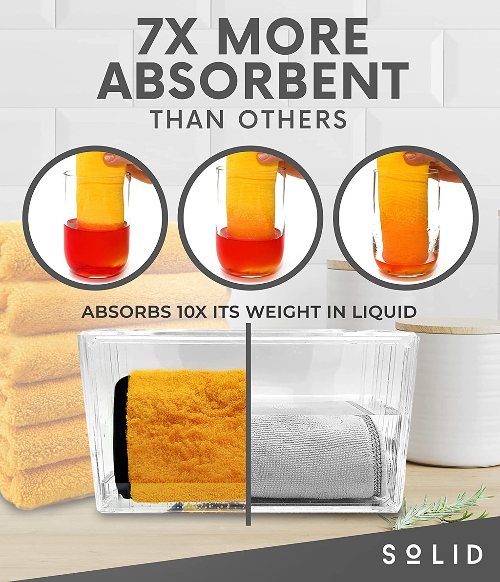 Nano Ultra Fiber Cloth Towel Absorbent Microfiber Towel Car Home ...