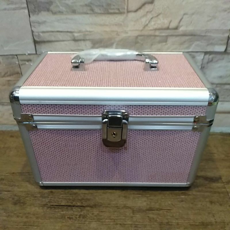 Small Pink Make up Box / Cosmetic Box (4222) | Shopee Malaysia