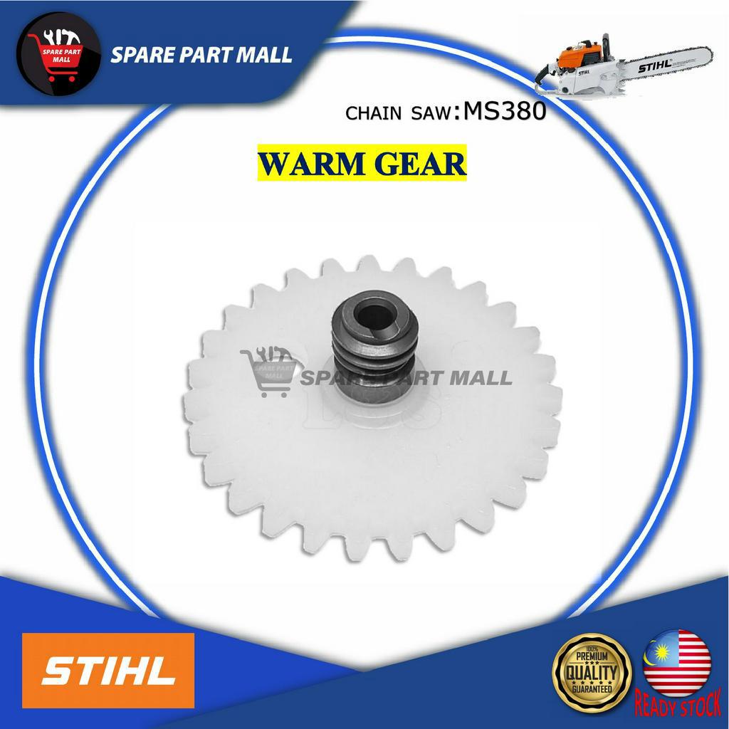 STIHL CHAIN SAW (MS380): WORM GEAR ( 1119 640 7100 ) FOR OIL PUMP MESIN ...