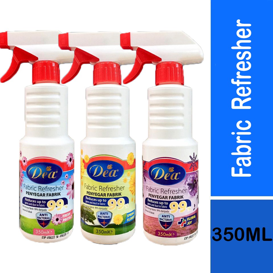 350ml Dea Fabric Refresher Spray Anti-Bacterial Fresh Protect Spring ...