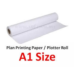 Paper Roll A1 size 594mm (W) x 50m (L) | Shopee Malaysia