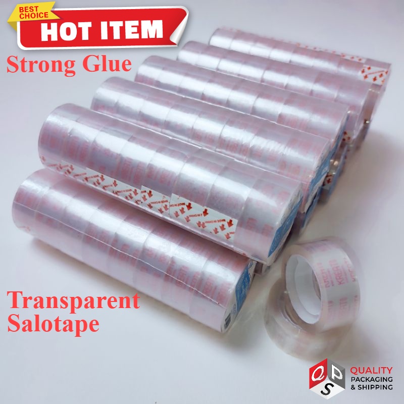 Salotape Loytape transparent 8pcs in 1 bundle small size, cellulose ...