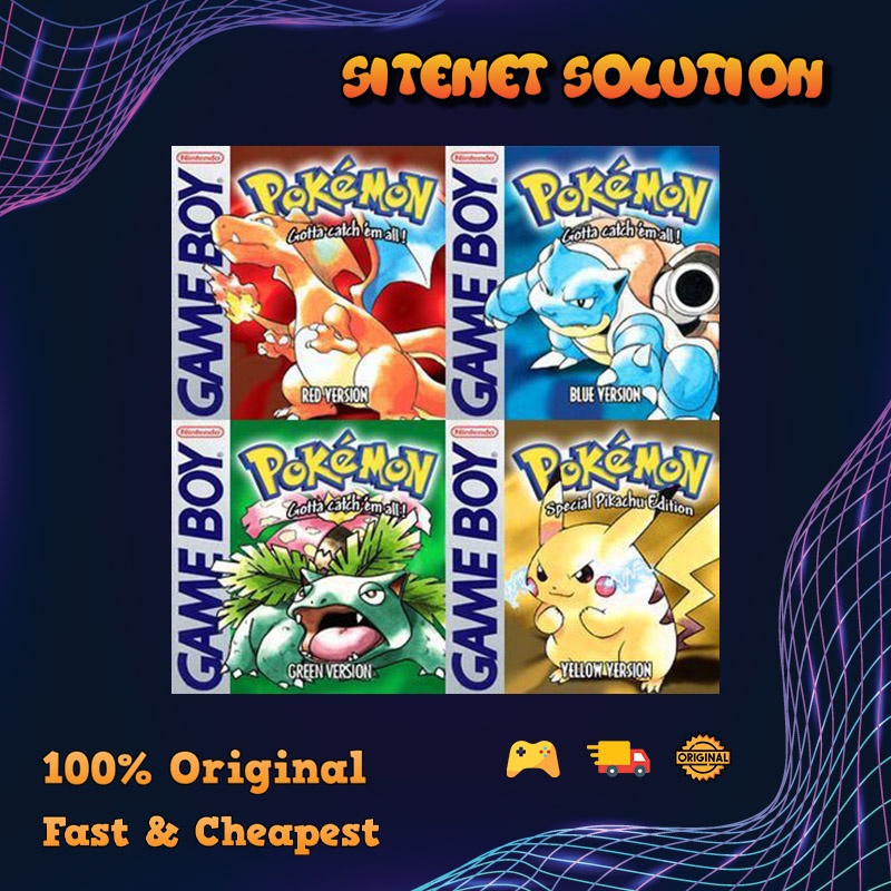 Pokémon Generation 1 [PC Digital Download][Offline] | Shopee Malaysia
