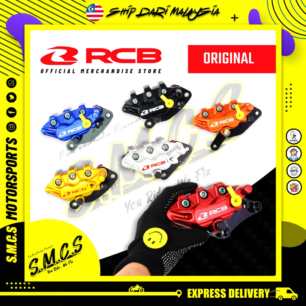 RACING BOY RCB S SERIES BRAKE CALIPER - 2POT | Y15/FZ150/LC4S/EGO/LC5S ...