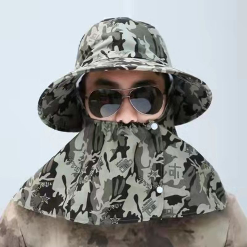 Topi Kerja Jenis Penutup Muka Colour Corak Askar | Shopee Malaysia