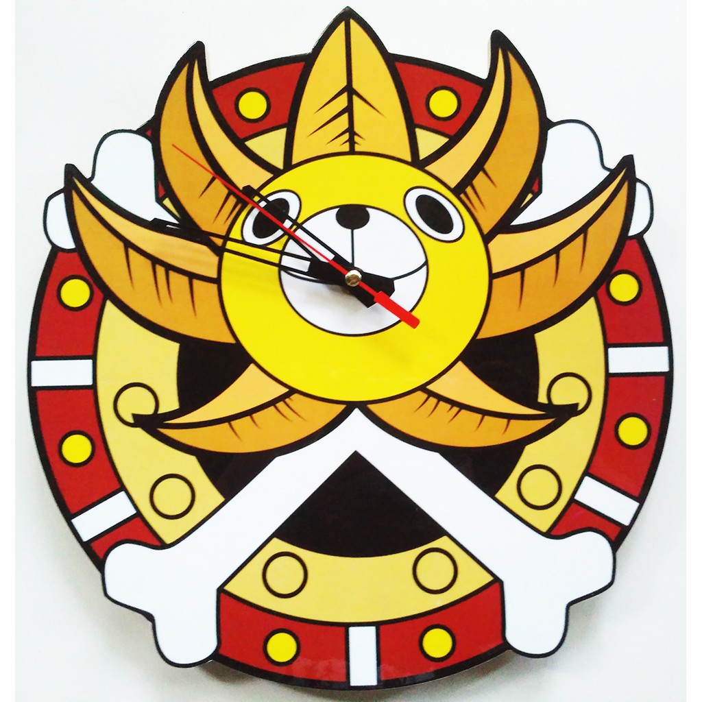 One PIECE THOUSAND SUNNY GO Wall Clock | Hasan Wall Sunny Go Going ...