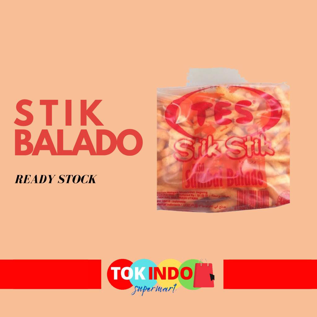 [HALAL] TES Stik Balado (Rasa Sambal Balado) | Shopee Malaysia