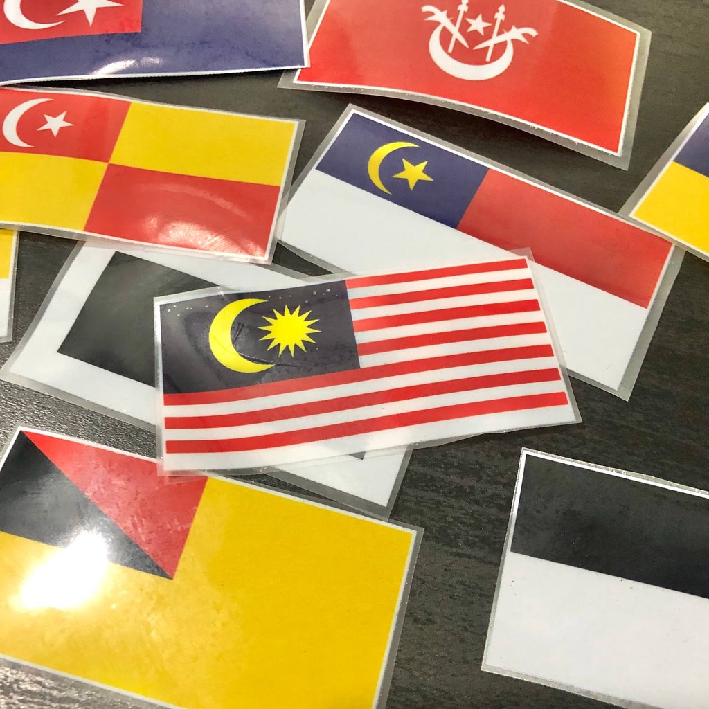 Bendera Negeri iron on label | Shopee Malaysia