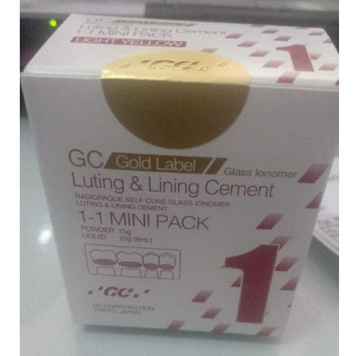Gc Fuji 1 Minipack Luting Lining Cement (Crown Cement) | Shopee Malaysia