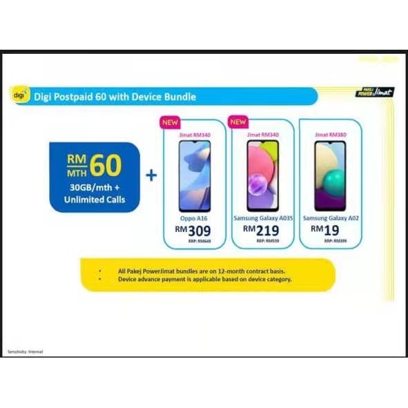 🧡DIGI POSTPAID WITH DEVICES🧡🧡DEVICES PRICE START FROM RM19 ONLY🧡🧡FREE ...