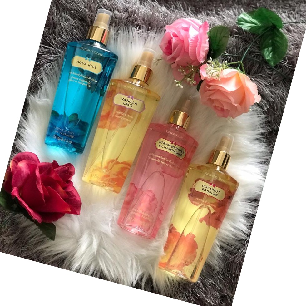💯 ORI Rejected VS Body Mist V Shape 250ml | Shopee Malaysia