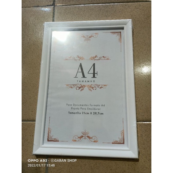 FRAME GAMBAR A4 SIJIL | Shopee Malaysia