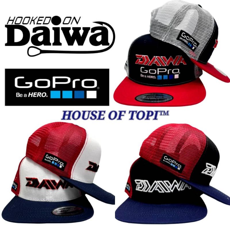 DAIWA FISHING TRUCKER CAP TOPI PANCING | Shopee Malaysia