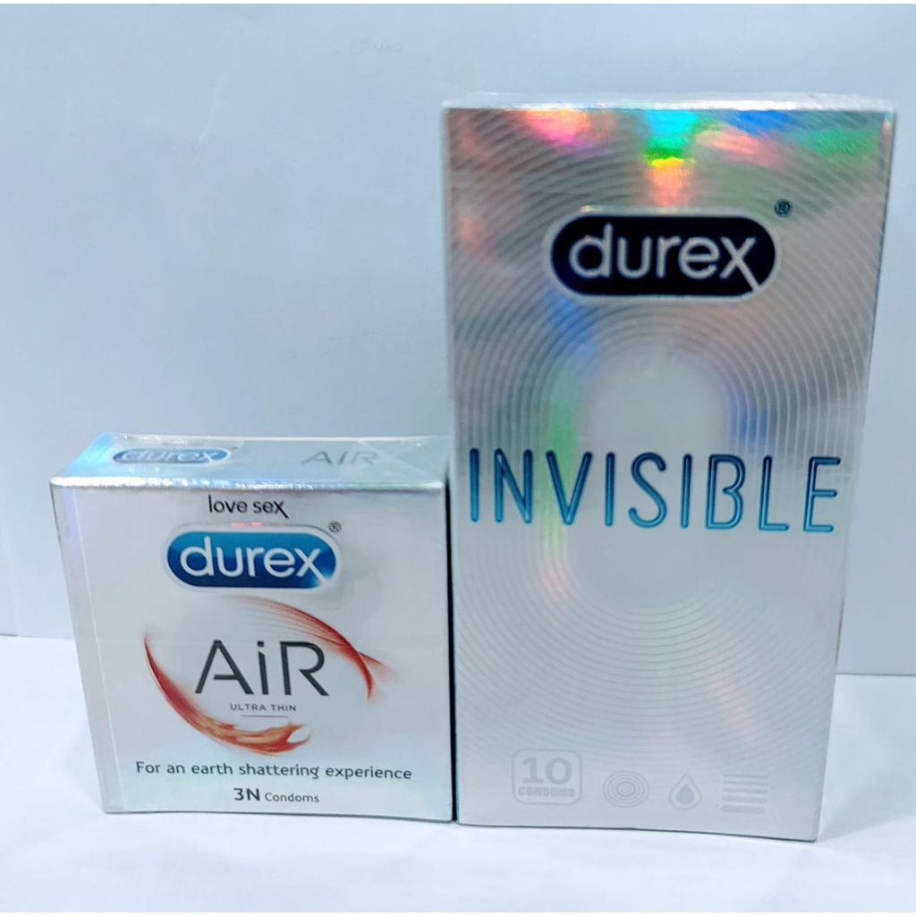 DUREX INVISIBLE 10S FREE DUREX AIR 3S | Shopee Malaysia