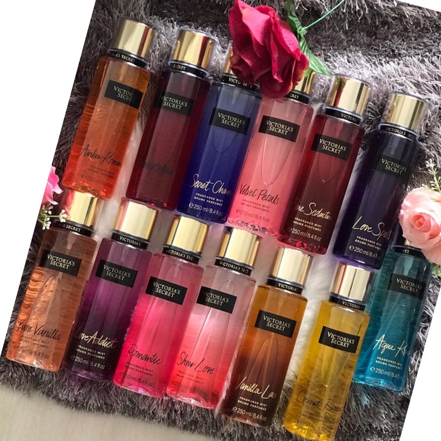 💯 ORI Rejected VS Body Mist 250ml All Collection | Shopee Malaysia