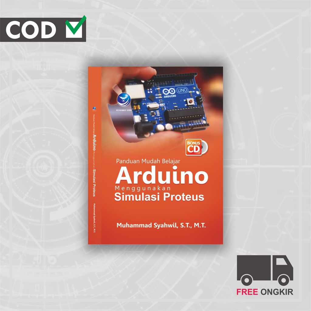 Easy GUIDE TO LEARNING ARDUINO USING PROTEUS SIMULATION + CD // MUHAMMAD SYAHWIL | Shopee Malaysia