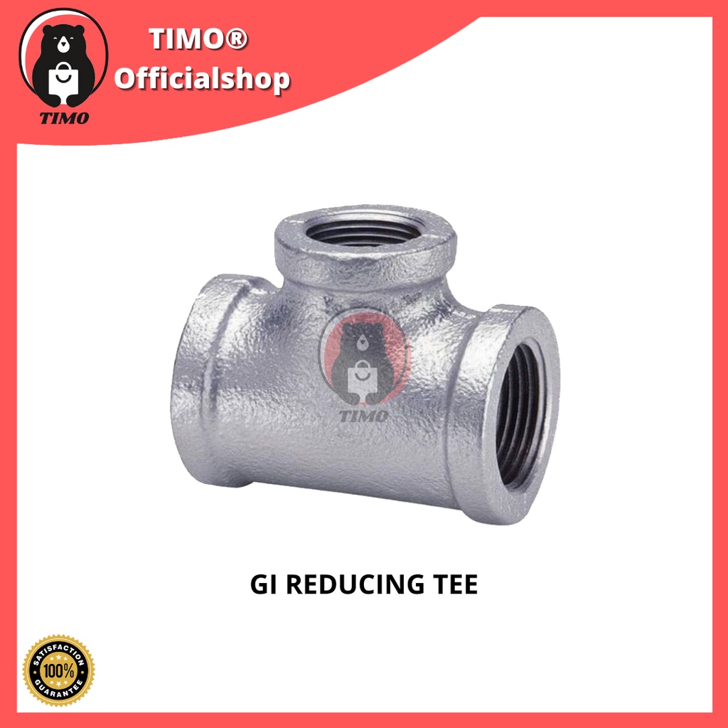 Galvanized Iron GI Reducing Elbow Socket Tee Nipple Pipe Fitting ...