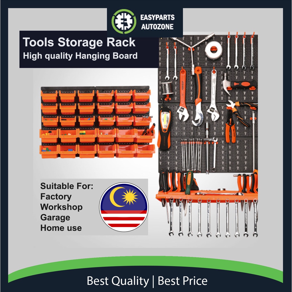Autozone Hardware Tools Hanging Board Garage Workshop Storage Rack ...