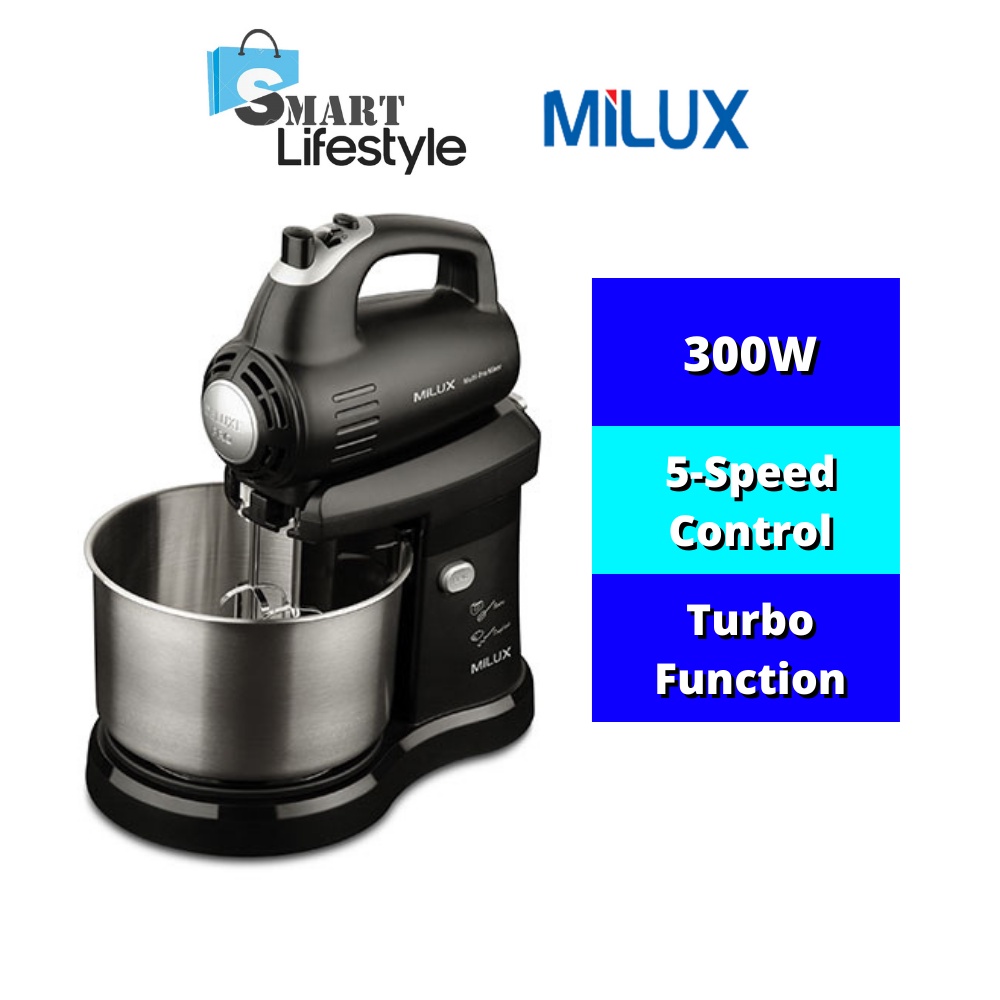 Milux Multi-Pro Stand Mixer MSM-9512 | Shopee Malaysia