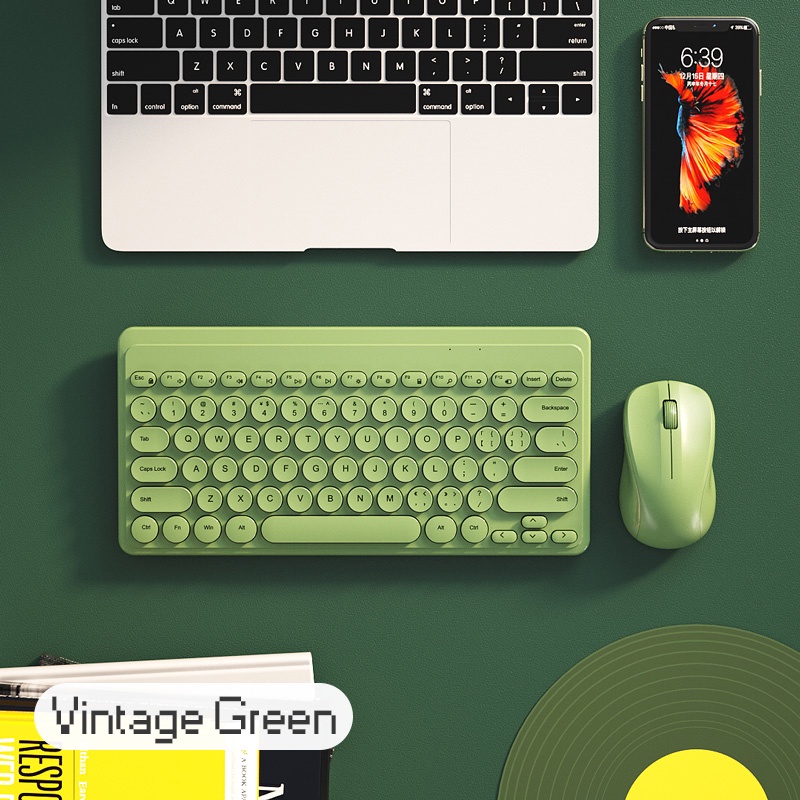 Original BOW 2.4G Wireless Keyboard and Mouse Combo Set plug and play ...