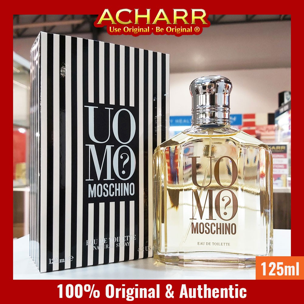 [100% Original] Moschino Uomo Men EDT Perfume (125ml) | Shopee Malaysia