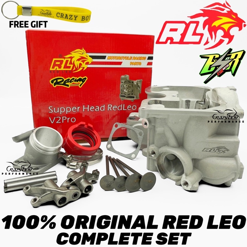 RED LEO 100% ORIGINAL SUPERHEAD CNC LC135 Y15ZR Y16ZR 19/22 20/23 22/25 ...