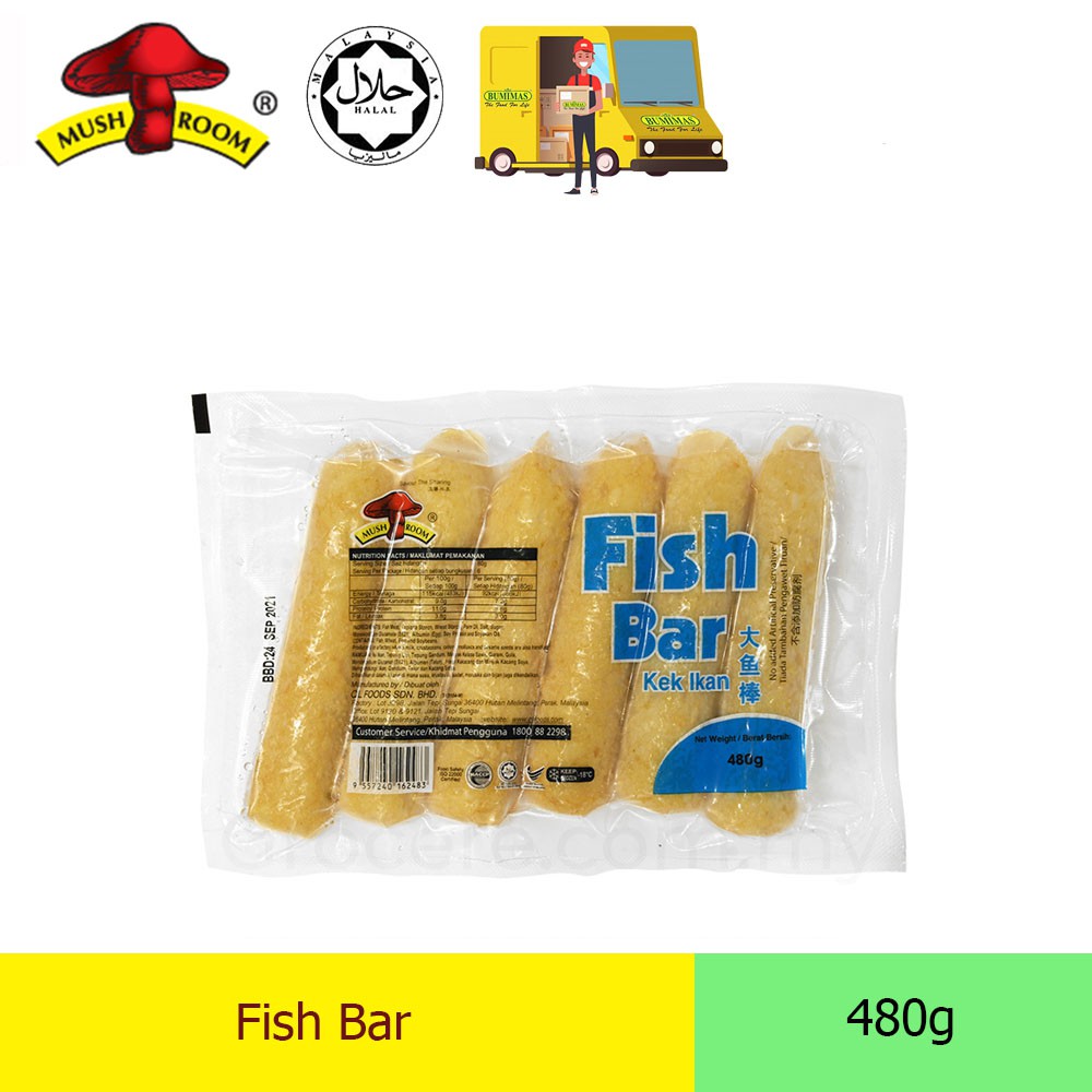 QL Mushroom Fish Bar 480g | Shopee Malaysia