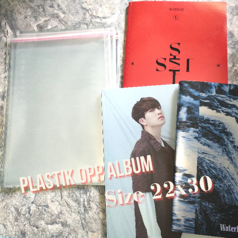 Plastic ALBUM OPP Thick 35 MICRON SEAL INNER SLEEVE JEWEL ALBUM 22x30 ...