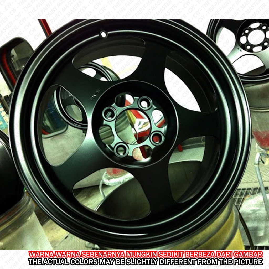 [ Regamaster Black Sport Rim Paint WL11 ] Aikka Motor Car Color 400ml ...