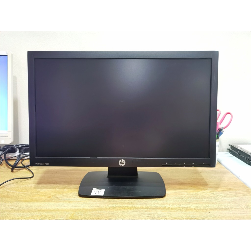 HP ProDisplay P201/P202 LED 20" Wide Screen Resolution 1600 x 900 used ...