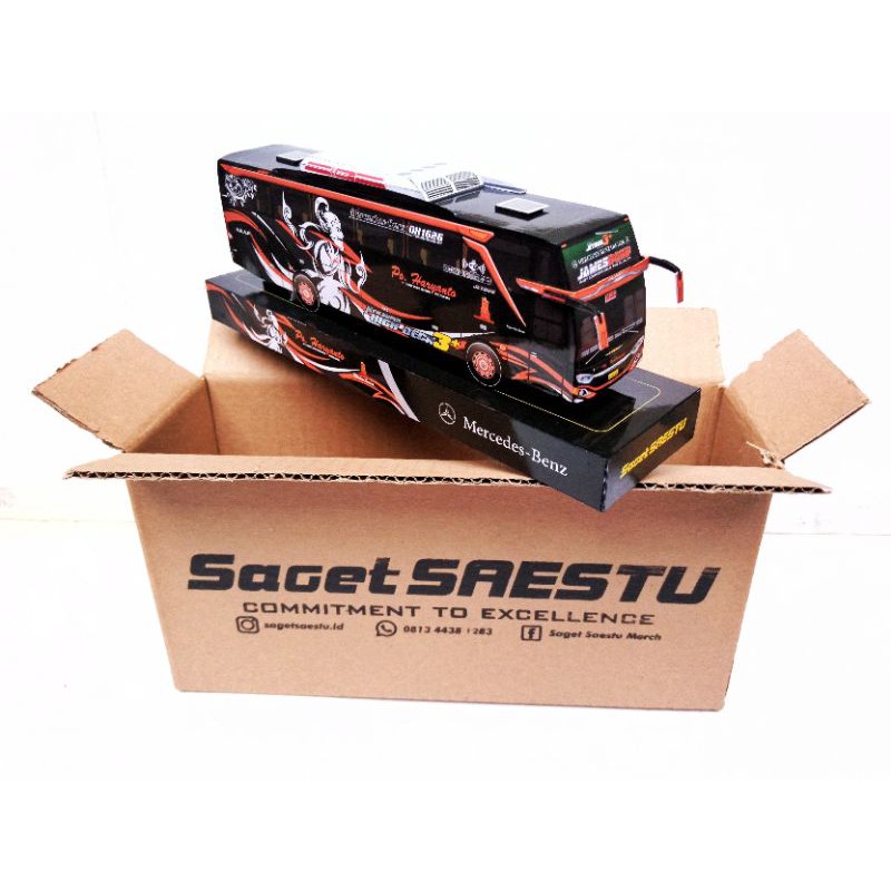 Miniature PAPERCRAFT BIS BUS PO. Haryanto HARYANTO HOLY BLACK TOWER ...
