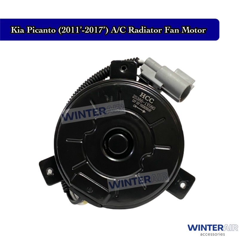 Kia Picanto TA (2011’-2017’) • Air Cond Radiator Fan Motor (Taiwan ...