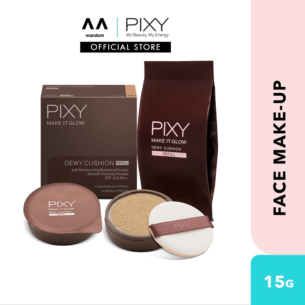 PIXY Make It Glow Dewy Cushion Refill 15g (dewy cushion, dewy ...