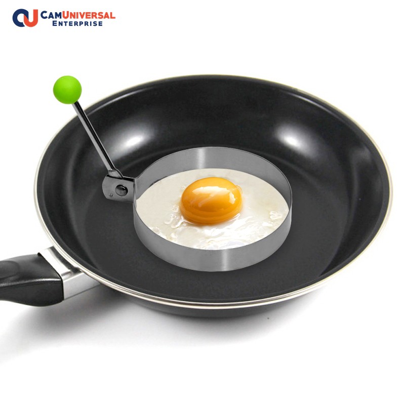 Stainless Steel Fry Egg Mold (Round) | Shopee Malaysia