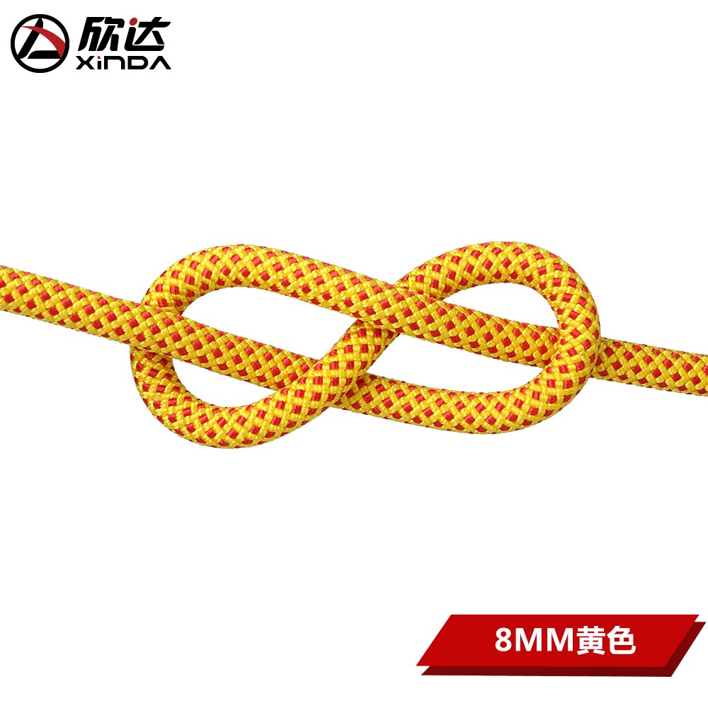 Climbing Rope Outdoor Emergency Rope Wear Resistant Diameter Hiking ...