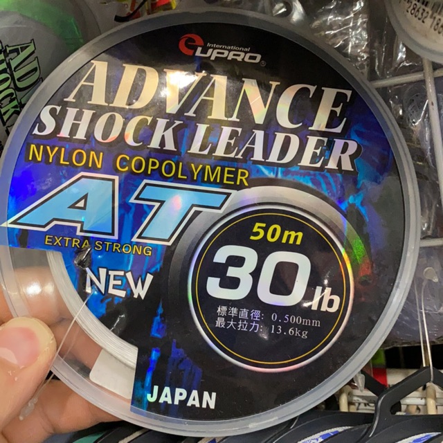 EUPRO ADVANCE SHOCK LEADER / NYLON COPOLYMER LEADER LINE 🇯🇵（50m ...