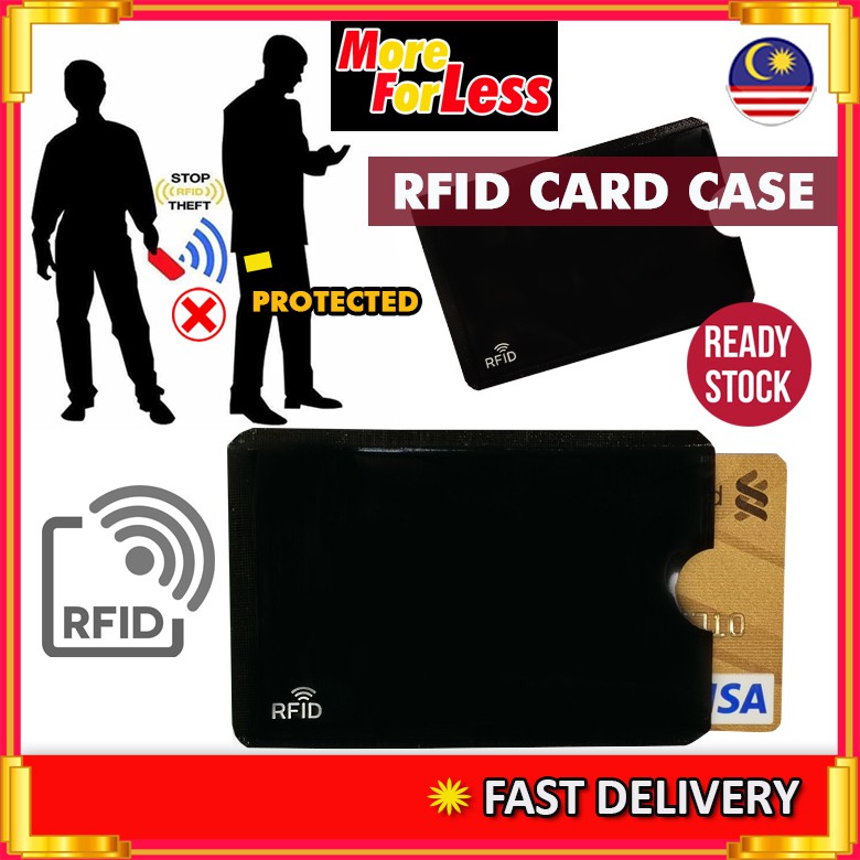 READY STOCK*RFID CARD HOLDER SAFETY PROTECTION/ANTI-THEFT WALLET/RFID ...